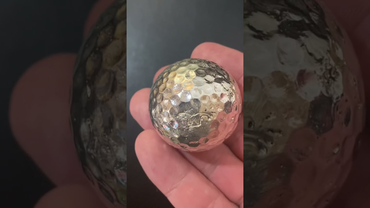 How to Make a Pure Silver Golf Ball | DigitalGuap