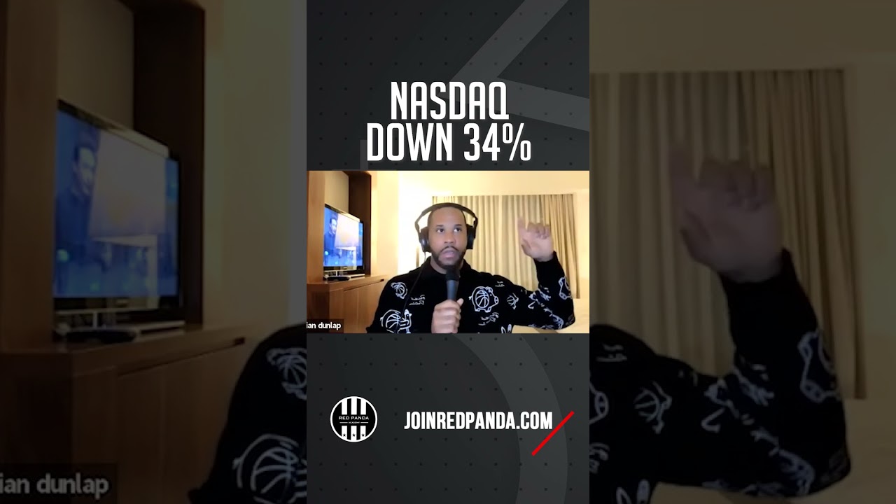 NASDAQ DOWN 34% - Market Mondays w/ Ian Dunlap | DigitalGuap