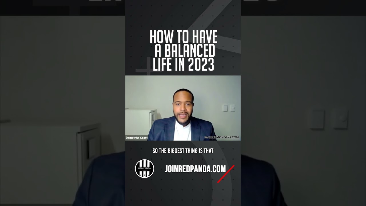 HOW TO HAVE A BALANCED LIFE IN 2023 - Market Mondays w/ Ian Dunlap ...